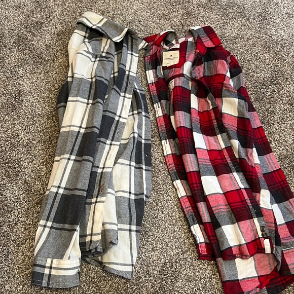 Tops | 2 Flannels | Poshmark